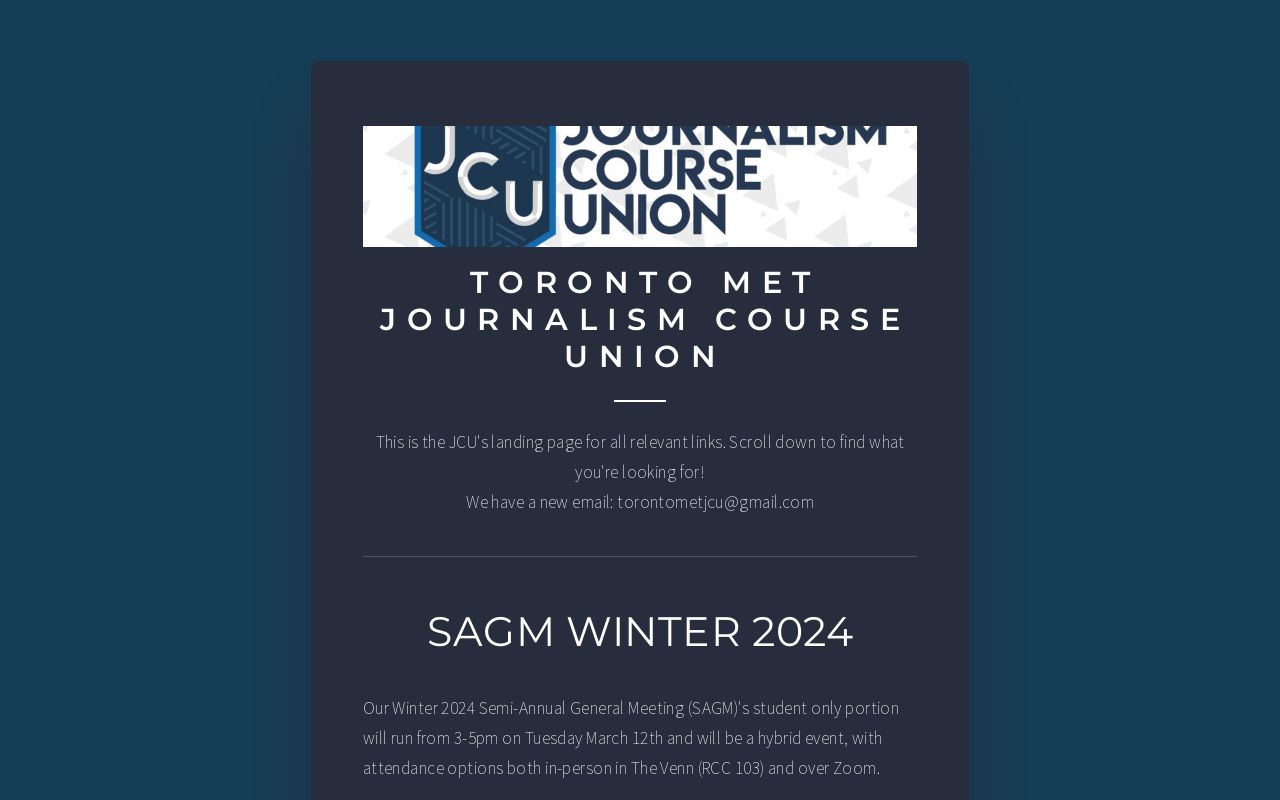 Toronto Met JCU
